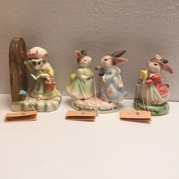Avon | Accents | Vintage Avon Precious Moments Bunny Collection | Poshmark